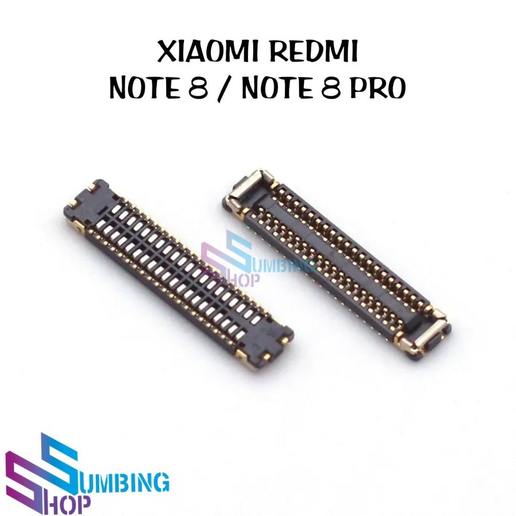 Jual Konektor Lcd Xiaomi Note 8 Note 8 Pro Soket Connector Fpc On Board ...
