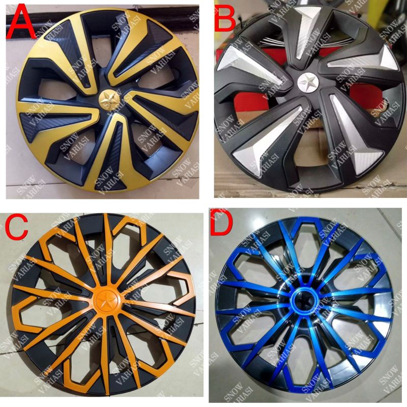 Jual Dop Velg Mobil Universal Tutup Roda Wheel Ring 13 14 | Shopee ...