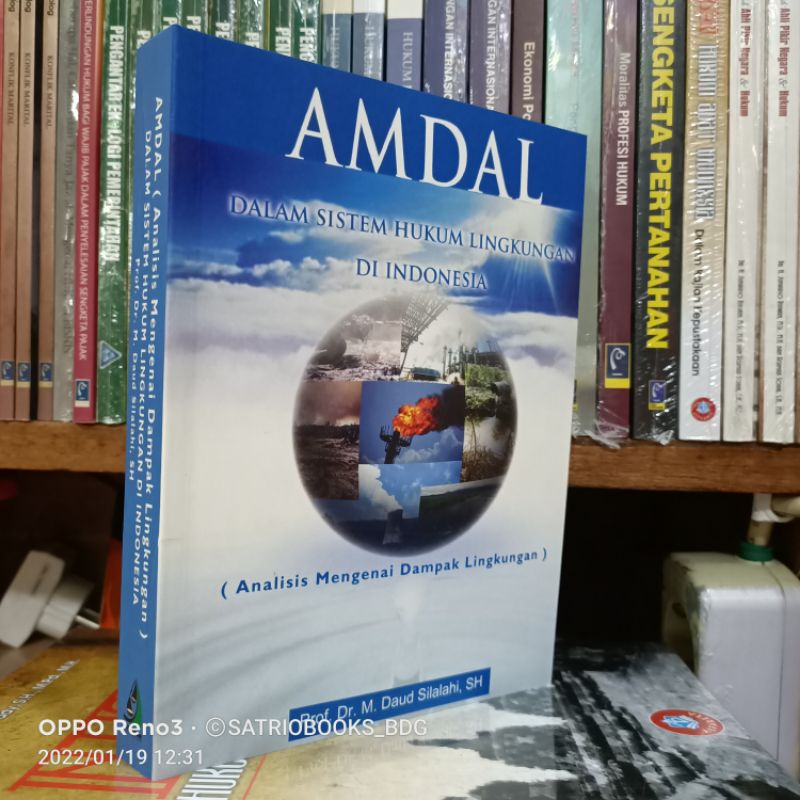 Jual AMDAL DALAM SISTEM HUKUM LINGKUNGAN DI INDONESIA - PROF. DR. DAUD ...