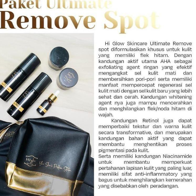 Jual PAKET HI GLOW ACNE PRONE/NIGHT GLOW/ REMOVE SPOT / ACNE DRAK SPOT ...