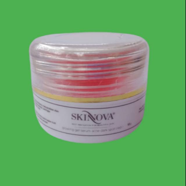 Jual Skinnova Glowing Gel Serum Acne Dark Spot Red (Pot) | Shopee Indonesia