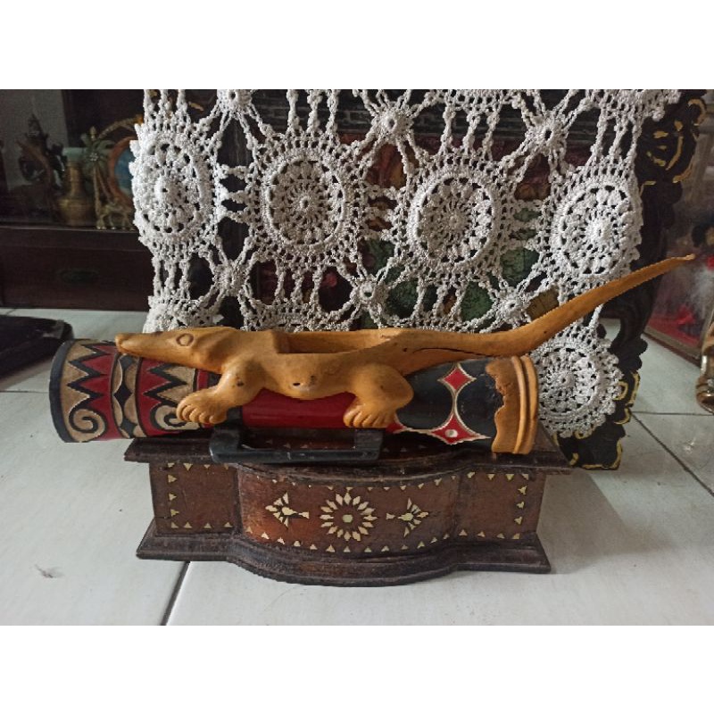 Jual Patung Jadul ukiran kayu suku Asmat pedalaman tinggi 37 minus ...