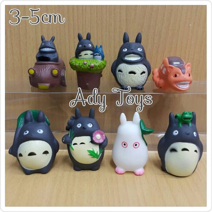 Jual pcs Set My Neighbor Totoro PVP Action Figure Model Toys 3 5cm ...