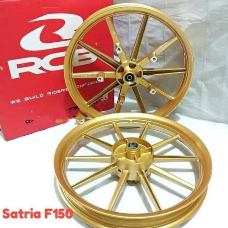 Jual Velg RCB Satria Fu 150 - Sp 811 palang 10 Racing Boy Gold Series ...