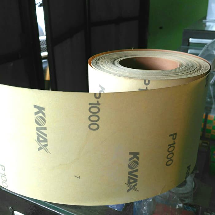 Jual Amplas Roll Grit #1000 KOVAX Per 5 Meter | Shopee Indonesia