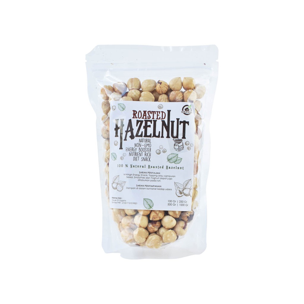 Jual Roasted Hazelnut ( Kacang Hazelnut Panggang ) - 250 gr | Shopee ...