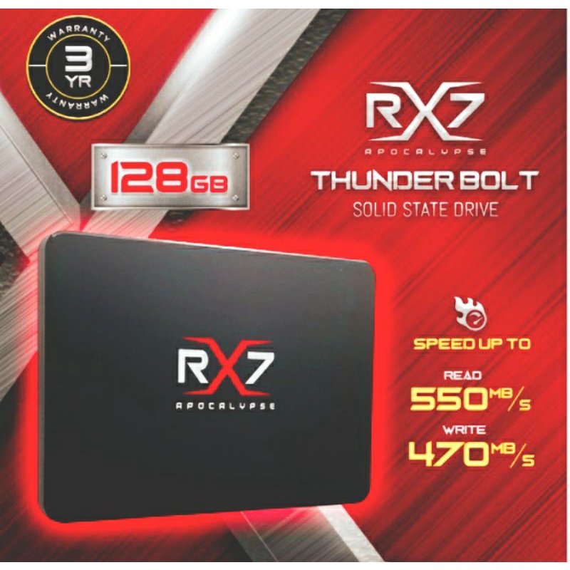 Jual SSD RX7 128gb garansi resmi 3 tahun | Shopee Indonesia