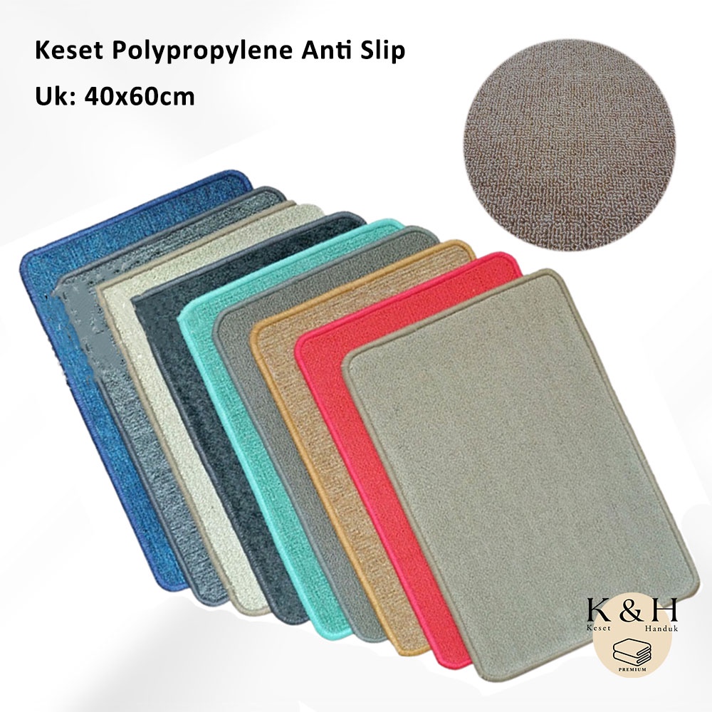 Jual Keset Kaki 40 x 60 cm Anti Slip - Lantai Kamar Mandi / Kamar / Dapur / Apartemen / Toko ...