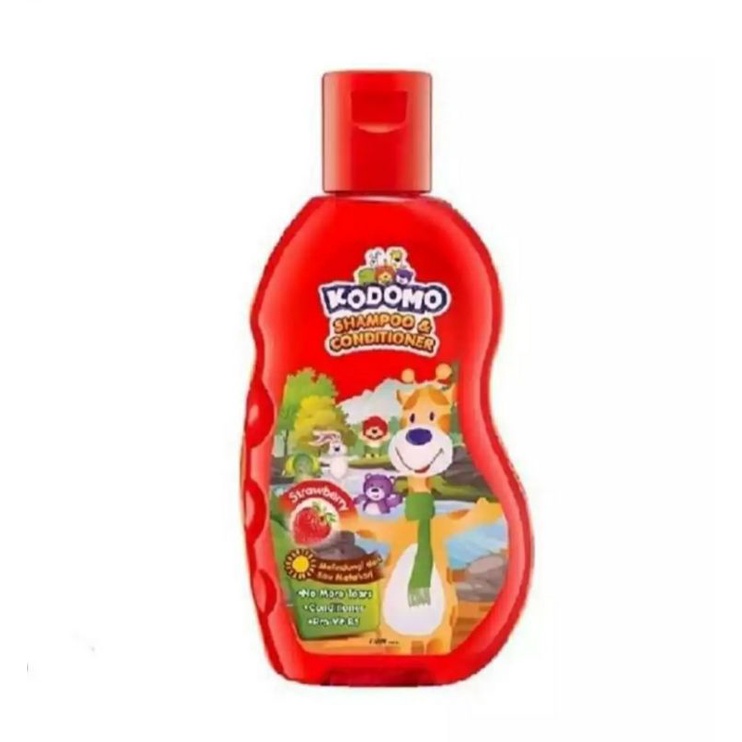 Jual KODOMO SHAMPOO & CONDITIONER STRAWBERRY 200 ML | Shopee Indonesia