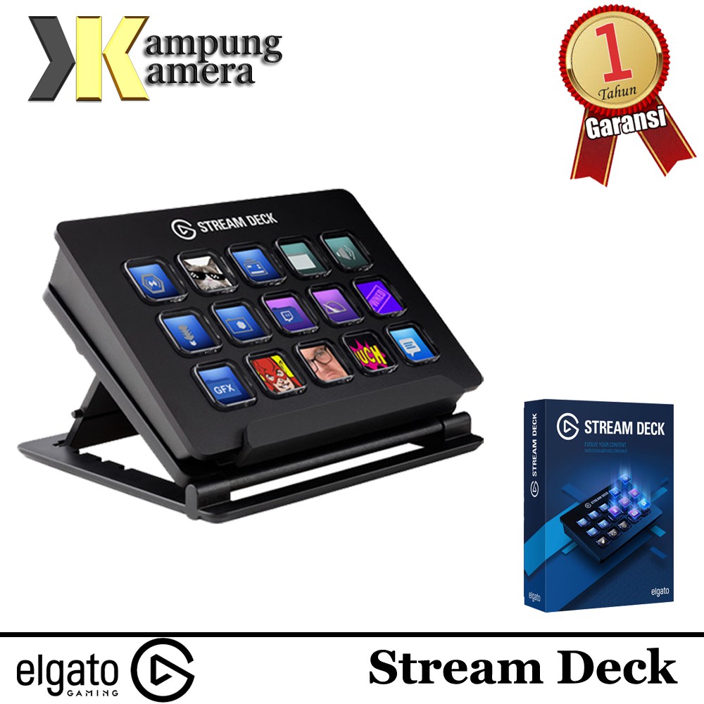 Jual Elgato Stream Deck 15 LCD Keys Live Controller Garansi Resmi PT ...