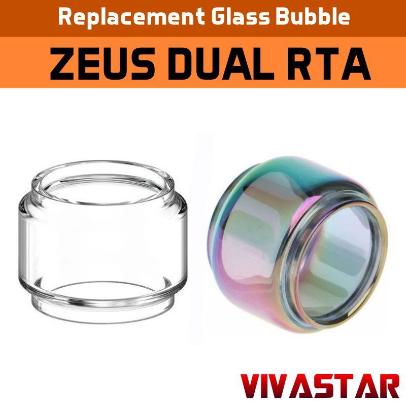 Jual Cadangan Kaca Zeus Dual RTA / Geekvape Z X Series Bubble Cembung ...