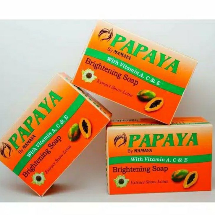 Jual PAPAYA Brightening Soap (by Mamaya) | Shopee Indonesia