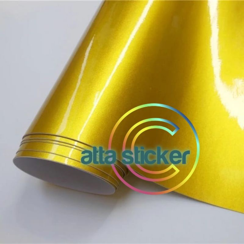 Jual STIKER KUNING GOLD CANDY STIKER BODY MOBIL DAN MOTOR | Shopee ...