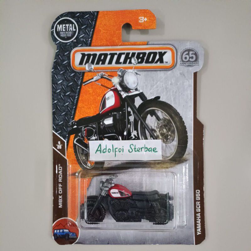 Jual matchbox yamaha scr 950 mbx off road motor | Shopee Indonesia