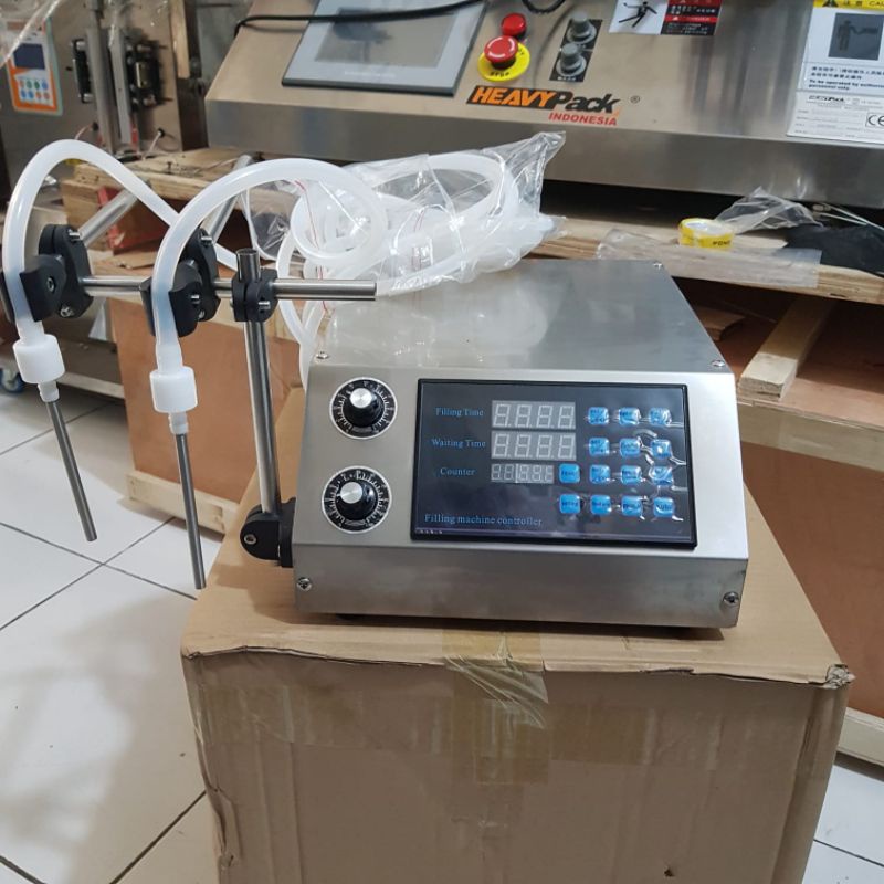 Jual Mesin Filling Pengisi Liquid 2 Nozzle Mesin Isi Cairan GFK-280 2 Nozzle | Shopee Indonesia