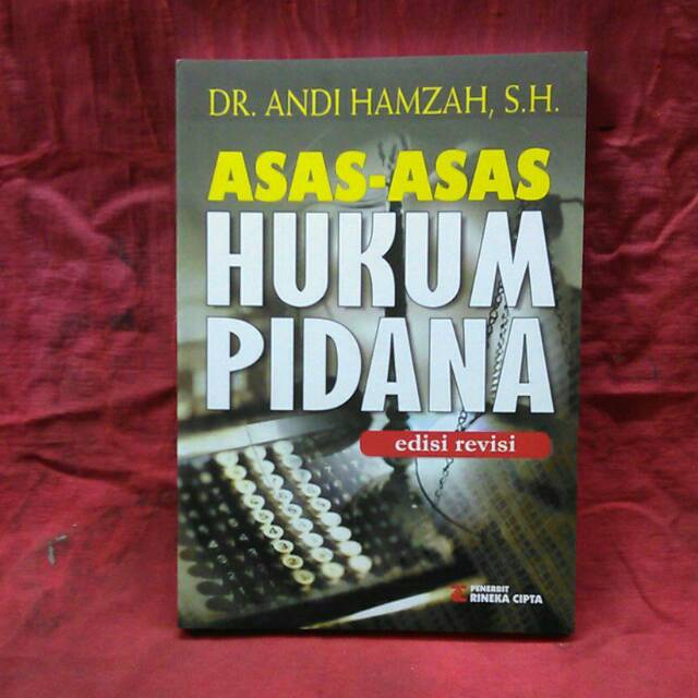 Jual Buku asas asas hukum pidana oleh Andi Hamzah | Shopee Indonesia