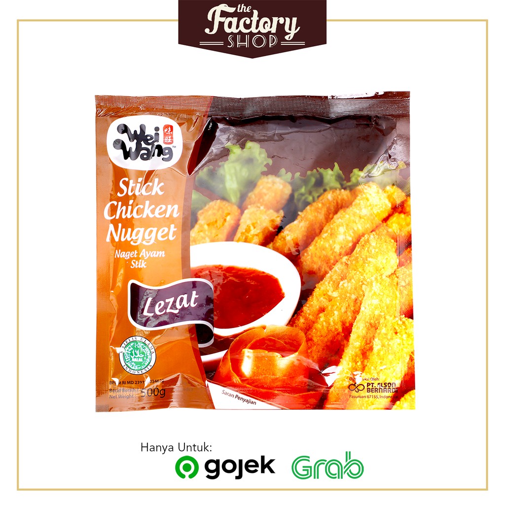 Jual Wei Wang Stick Chicken Nugget 500g | Shopee Indonesia