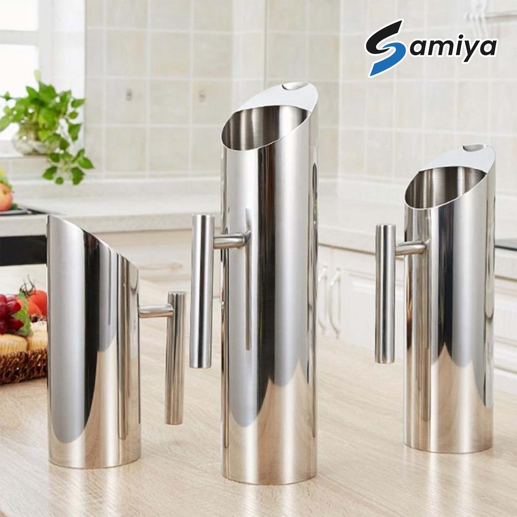 Jual Teko pitcher minuman water jug stainless steel teh kopi air ...