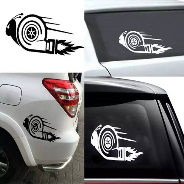 Jual Stiker Keong TURBO cutting sticker | Shopee Indonesia