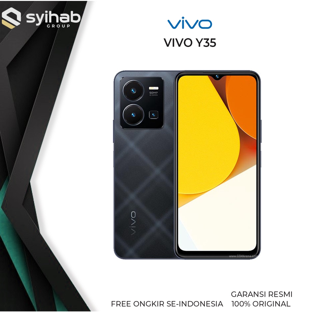 Jual Vivo Y35 8/128GB - Garansi 1 Tahun | Shopee Indonesia