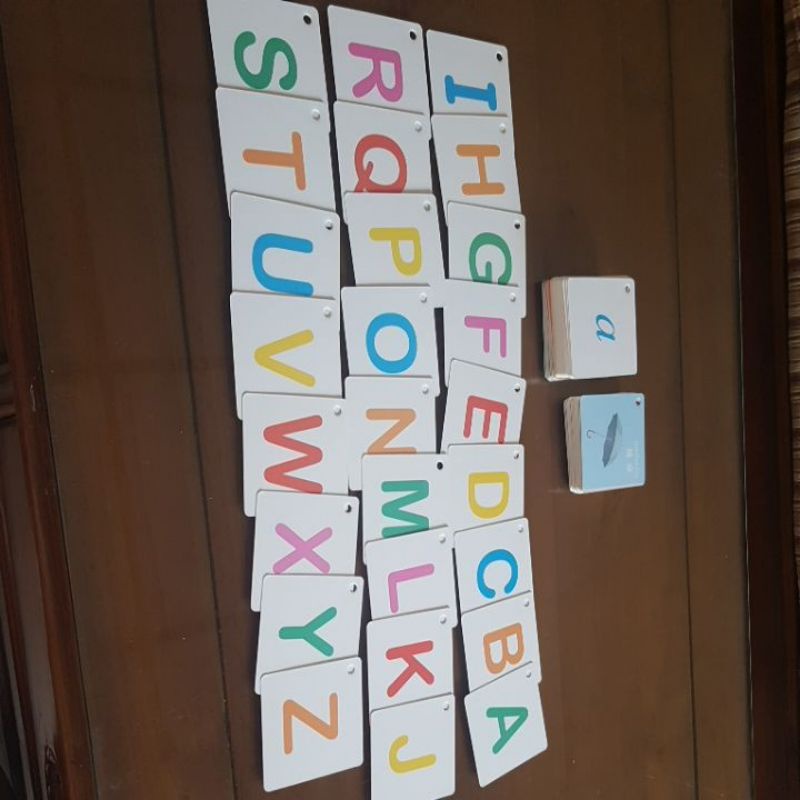 Jual Flashcard Abjad A-Z isi 104 lembar kartu | Shopee Indonesia