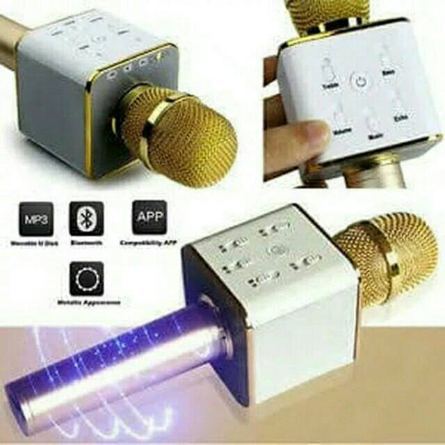 Jual Mic bluetooth buat hp smule / microphone bluetooth buat komputer ...