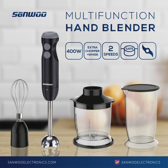 Jual Blender | Sanwoo Hand Blender Set Mhb-400 Kualitas Terbaik ...