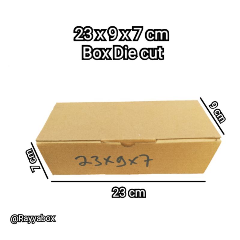 Jual Kardus murah/Box packing/kardus polos/kardus kotak Ukuran 23x9x7 ...