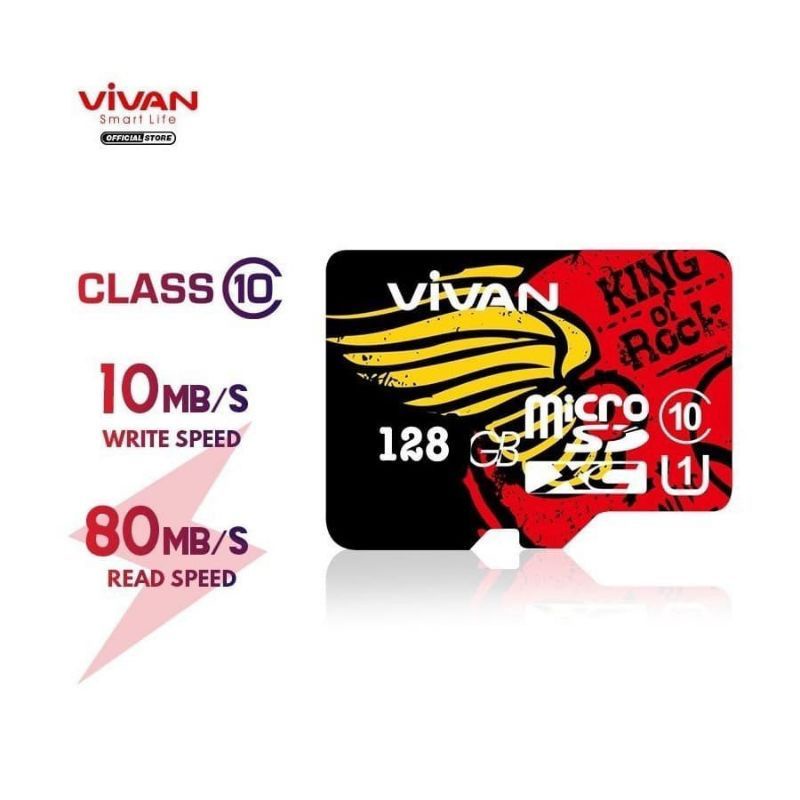 Jual SD CARD VIVAN 128GB CLASS 10 GARANSI RESMI ORIGINAL SEGEL NEW BARU ...