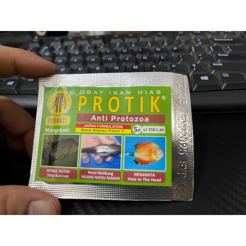 Jual AKARI PROTIK OBAT IKAN ANTI PROTOZOA 5GR | Shopee Indonesia