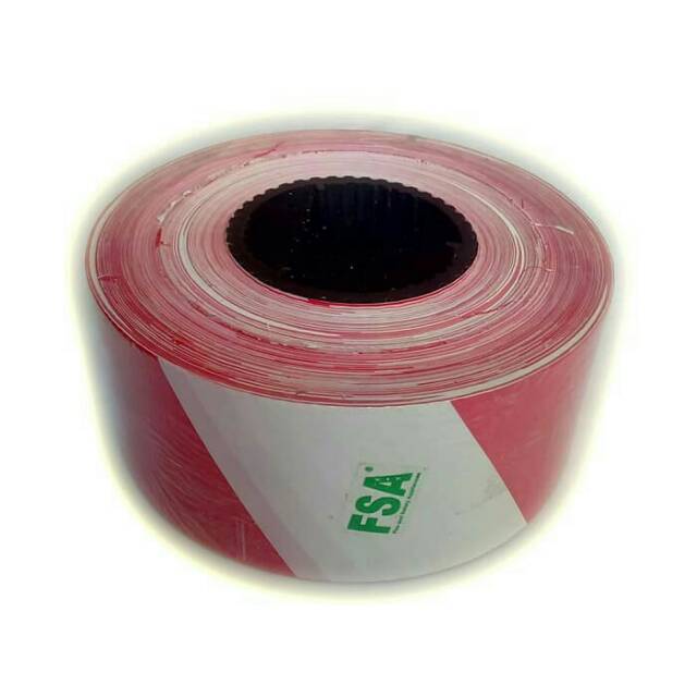 Jual Barricade Safety Line Merah Putih 3 inci X 500 Meter | Shopee ...