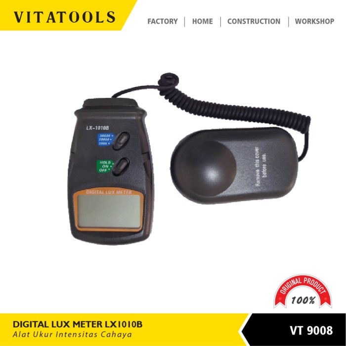 Jual Alat Ukur Intensitas Cahaya DIGITAL LUX METER LX1010B | Shopee Indonesia