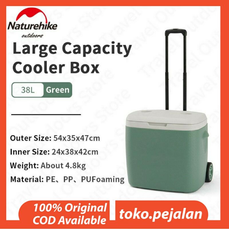 Jual BOX PENDINGIN / COOLER BOX NATUREHIKE NH20SJ021(38L) | Shopee ...