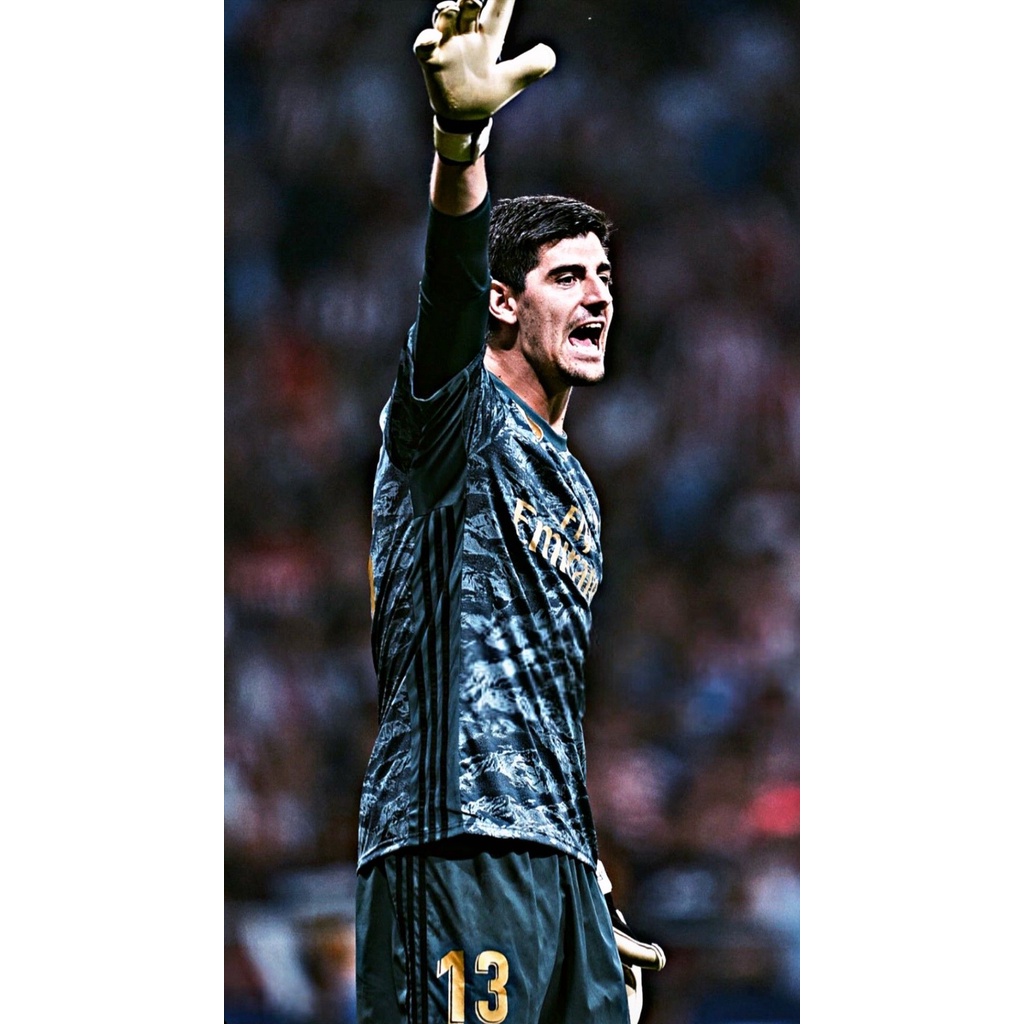 Jual THIBAUT COURTOIS | POSTER HIASAN DINDING | KIPER REAL MADRID ...