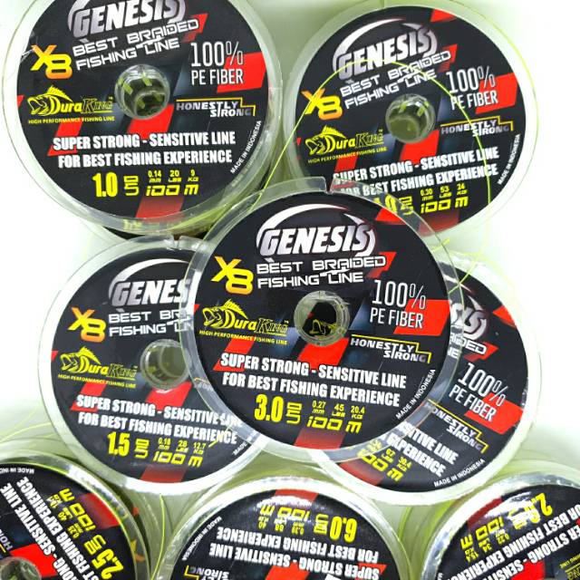 Jual Senar PE Genesis X8 | Shopee Indonesia