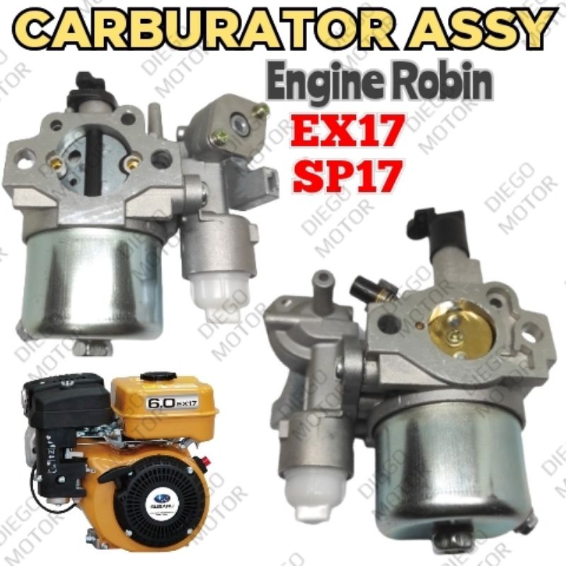 Jual EX17 SP17 EX21 Carburator karburator mesin penggerak Bensin Robin ...