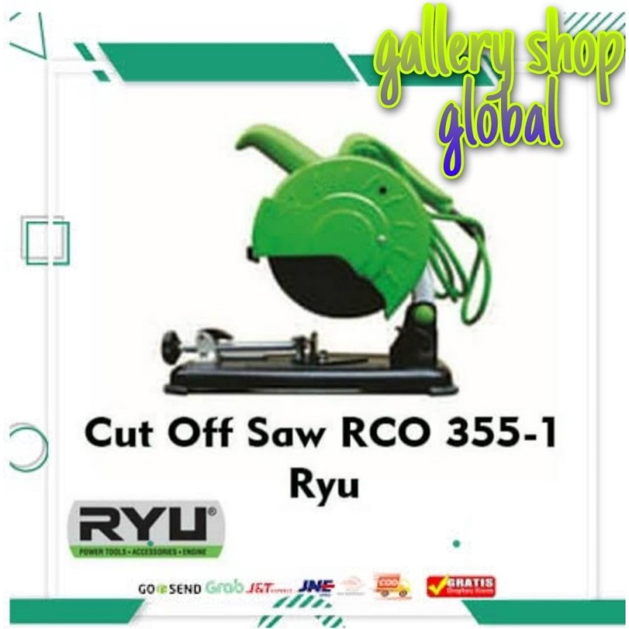 Jual RYU CUT OFF 14" RCO 355-1 (MESIN POTONG BESI,ALUMUNIUM,TULANG ...