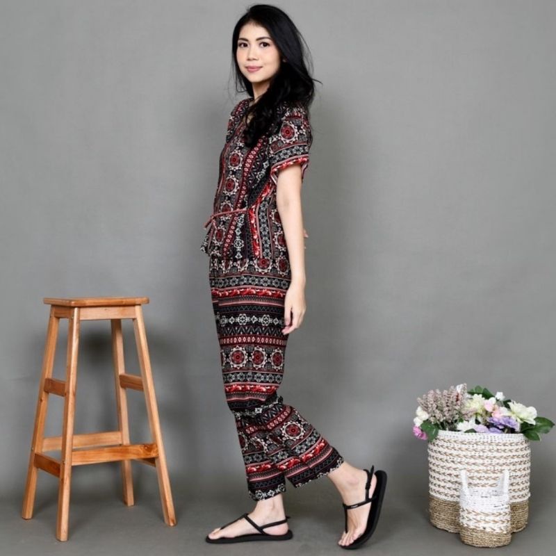 Jual setelan Daster Bali etnik | Shopee Indonesia