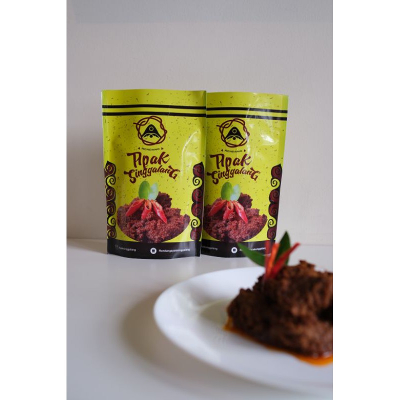 Jual Rendang sapi (500gr ) | beef rendang |makanan siap saji | makanan ...