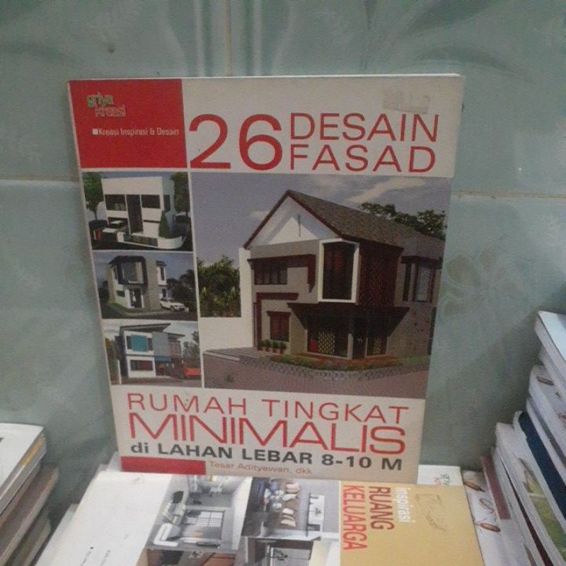 Jual 26 fasad rumah tingkat minimalis di lahan lebar 8-10m | Shopee Indonesia