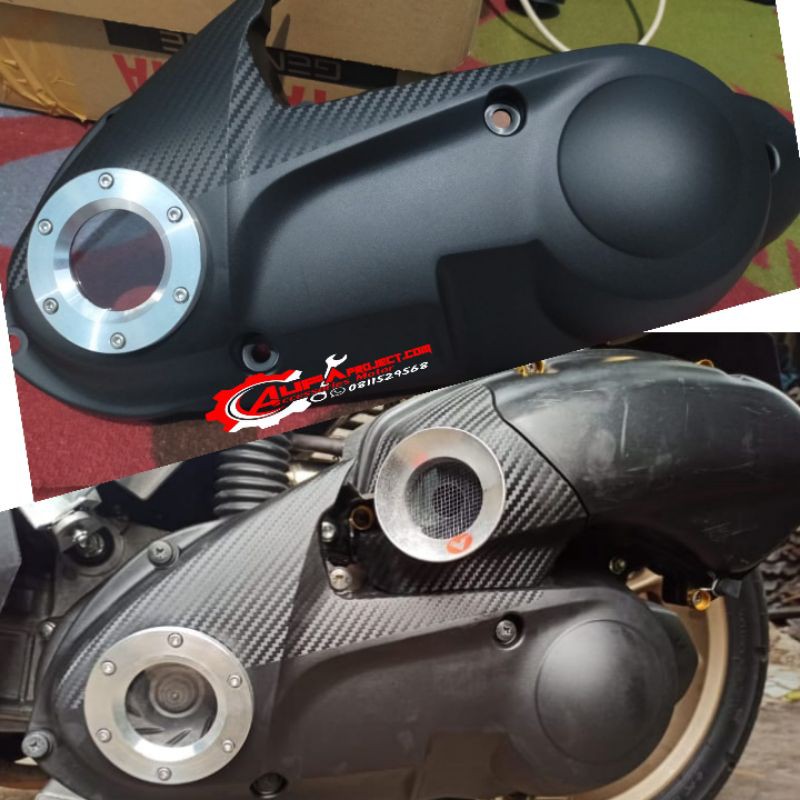 Jual Cover Cvt Nmax Cover cvt transfaran Yamaha Nmax | Shopee Indonesia