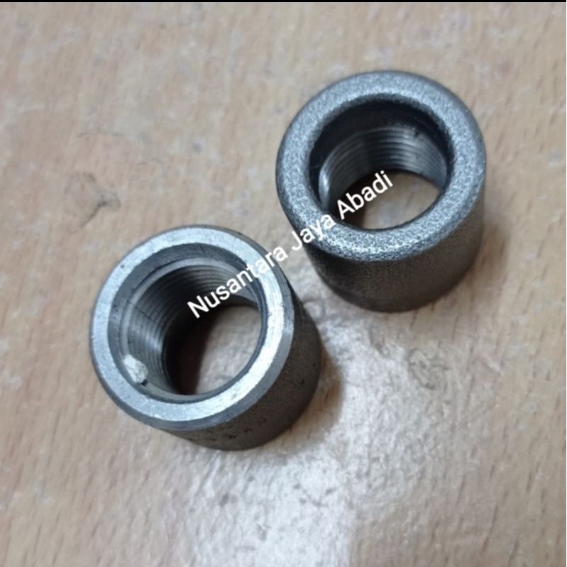 Jual Half Coupling Besi A105 NPT 3000 Psi 3/4 " inchi DN 20 | Shopee ...