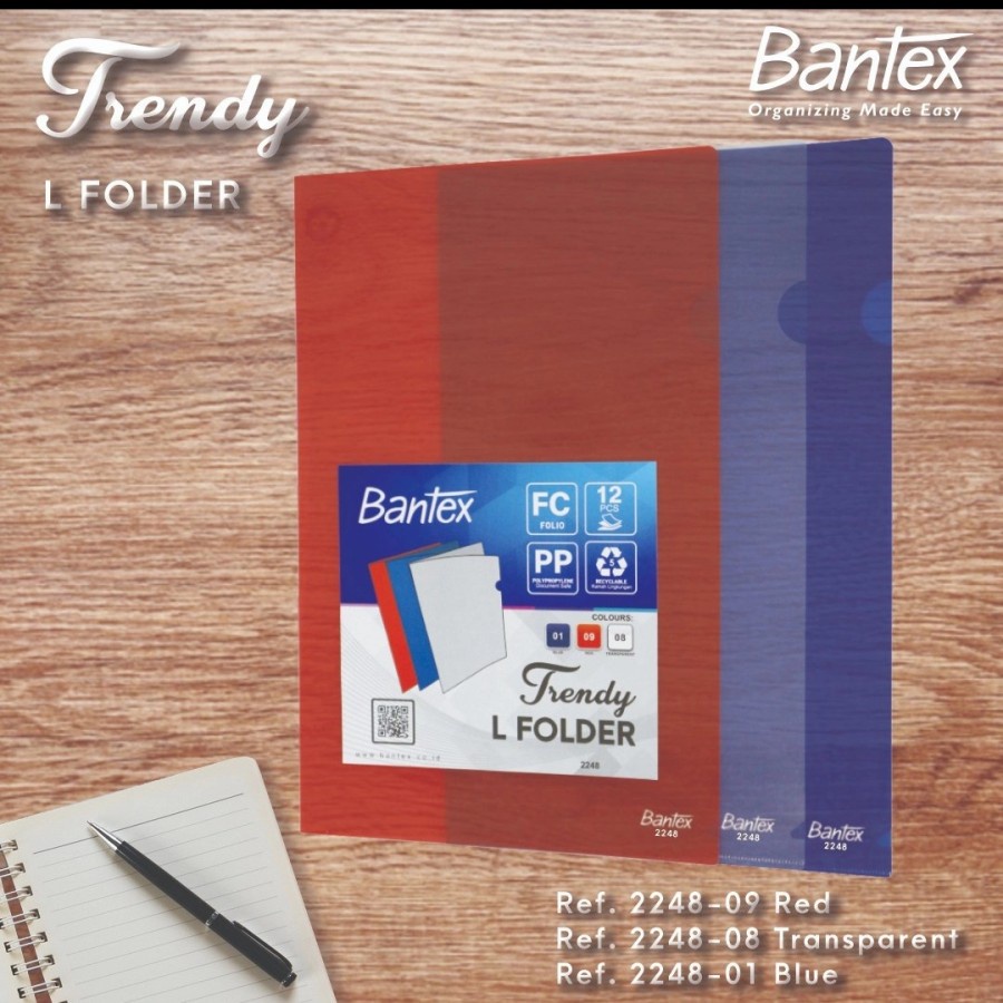 Jual map L / map plastik / clear sleeve ukuran F4 - bantex | Shopee ...
