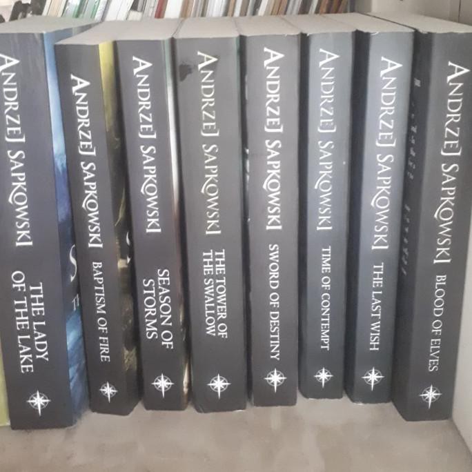 Jual The Witcher Complete 8 Books - Andrzej Sapkowski (Original English ...