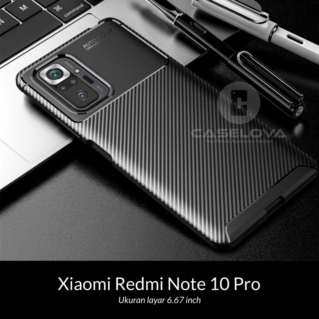 Jual Case Xiaomi Redmi Note 10 Pro Synthetic fiber Silicone Protective ...