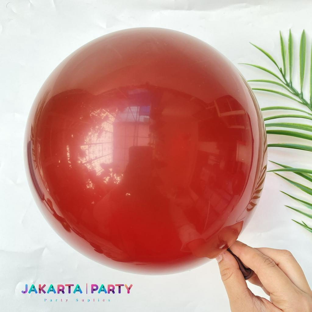 Jual ISI 25 Pcs Balon Latex Retro 1 Pack 12 Inch / Balon Latex Vintage ...