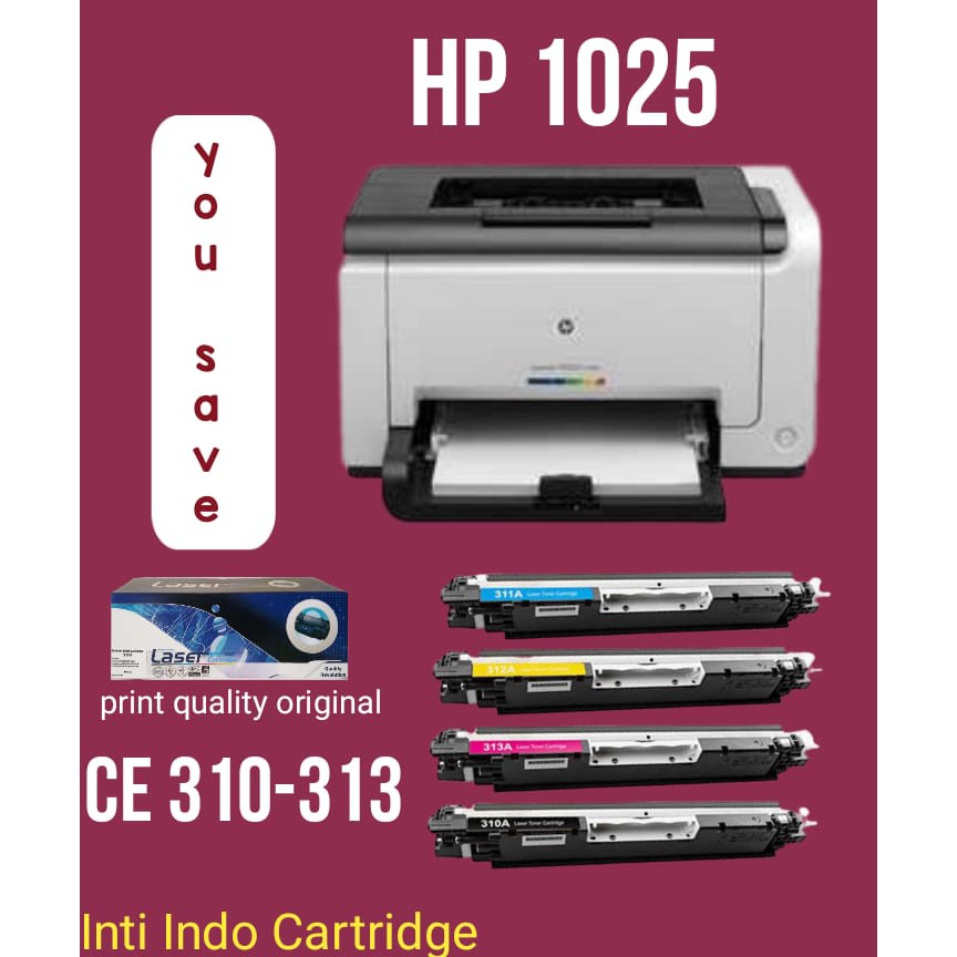 Jual Toner Printer HP CP1025 (CE 310-313) | Shopee Indonesia