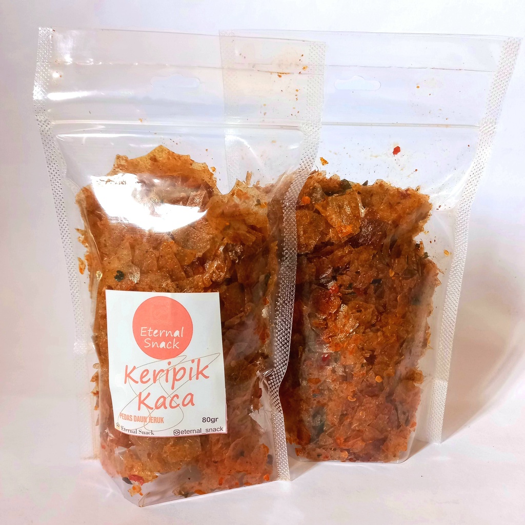 Jual Keripik Kaca/Kripca aneka rasa 60-70 gram | Shopee Indonesia