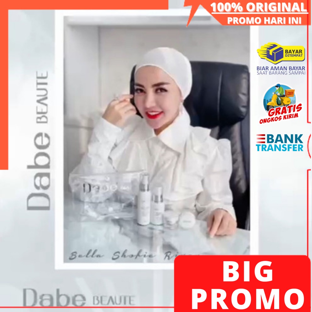 Jual (FREE GIFT) DABE BEAUTE SKINCARE BPOM BY BELLA SHOFIE / PENCERAH ...