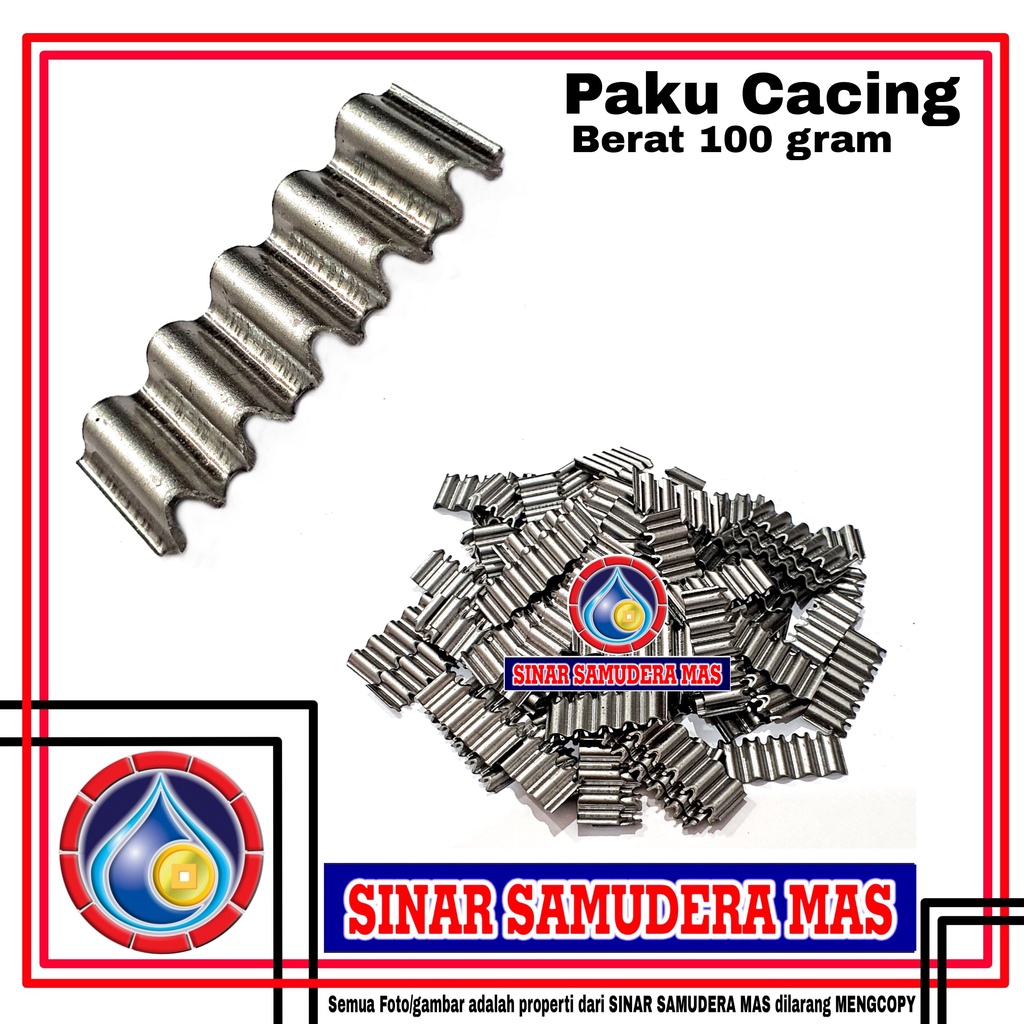 Jual paku cacing PER 100gram atau paku papan pecah-paku sambung -paku ...